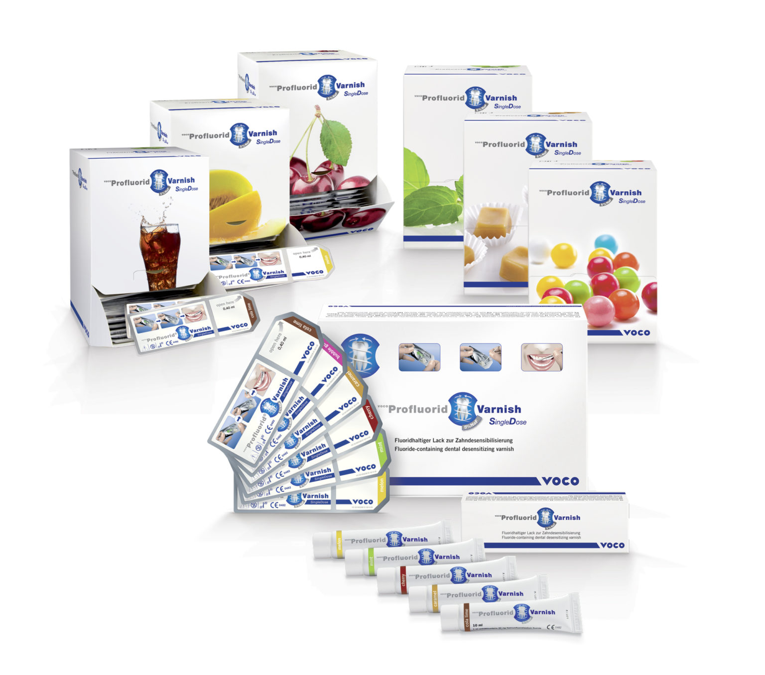 Profluorid® Varnish Light and Great-Tasting White Transparent 5% Sodium ...