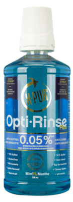 New X-PUR Opti-Rinse 0.05% Mint Flavor! - Oral Health Group
