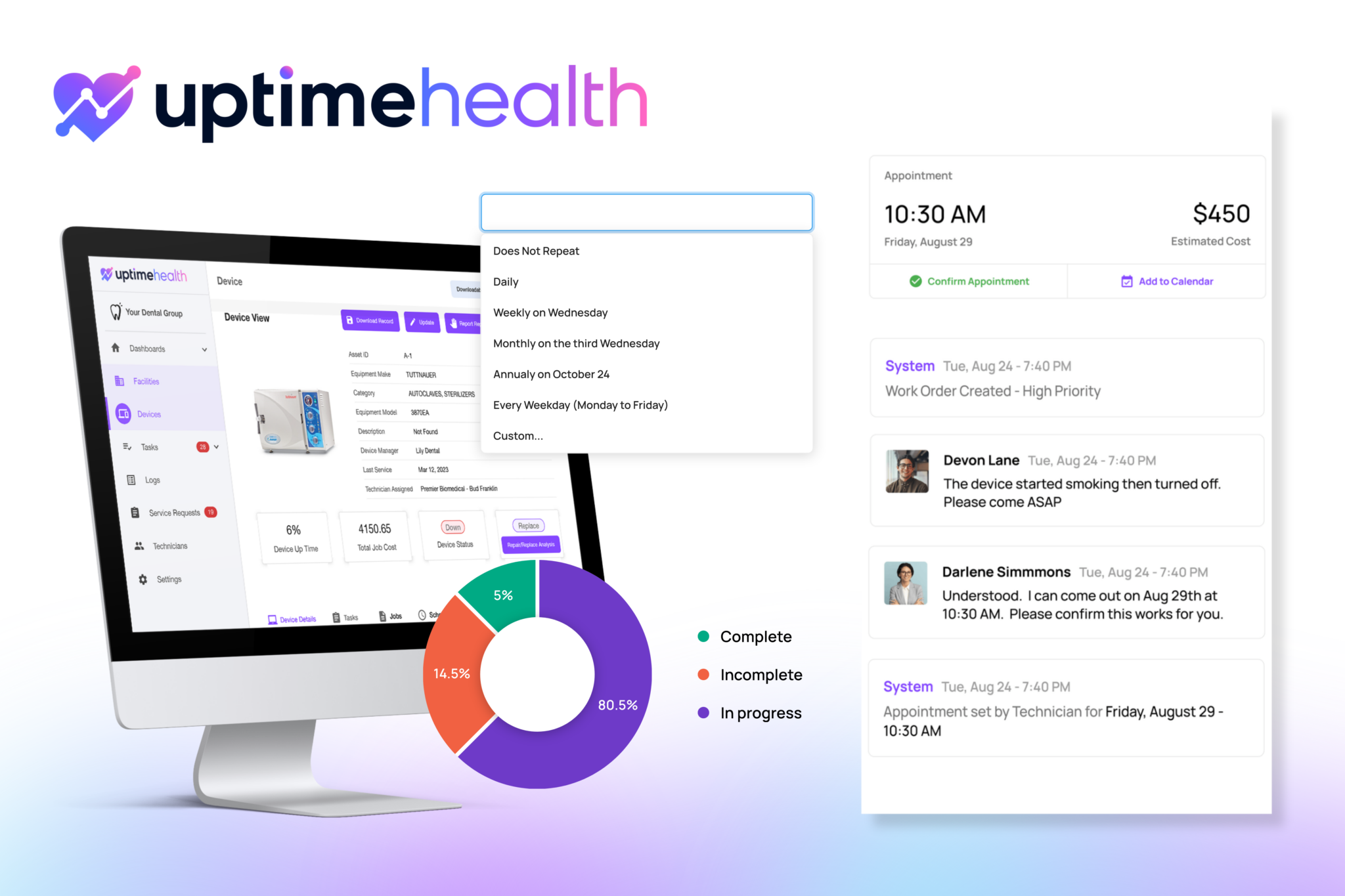 UptimeHealth — A Vital Effortless, and Efficient Equipment Management ...
