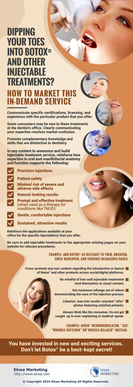 How to Market Botox® and Other Injectable Treatments - Oral Health Group